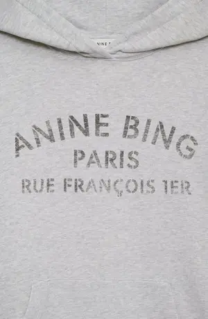 ANINE BING Harvey Paris Stencil Sweatshirt