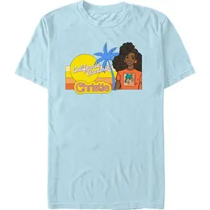 BARBIE Christie California Dreamer Short Sleeve Graphic T-shirt - Chambray