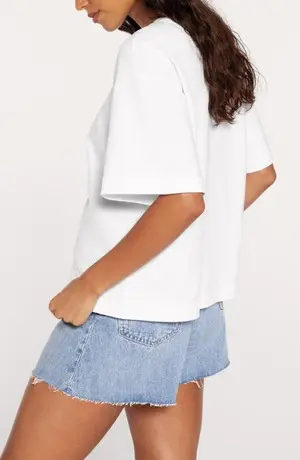 NUUDS Roomy Cotton T-shirt - White