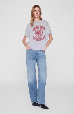 ANINE BING Cade Collegiate Tee