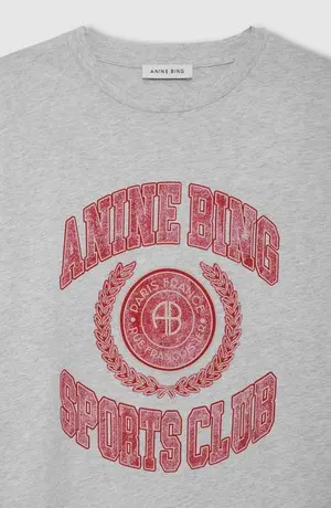ANINE BING Cade Collegiate Tee