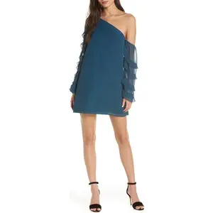 Ali & Jay Love The Way I Look Tonight One-shoulder Minidress