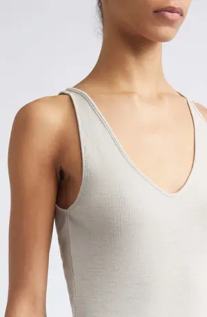 ST. AGNI Merino Wool Scoop Cami