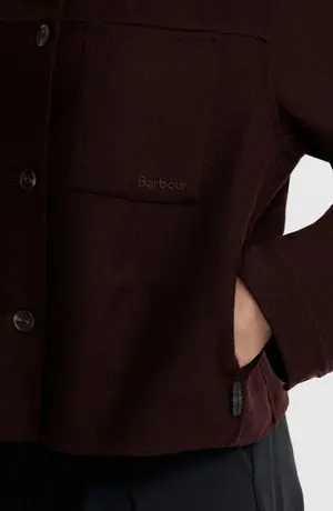 Barbour Antonella Wool Blend Overshirt