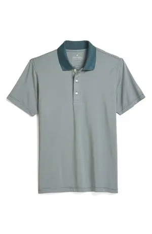 Brooks Brothers Micro Stripe Performance Polo