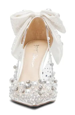 Betsey Johnson Esmy Pointed Toe Pump - Pearl Multi