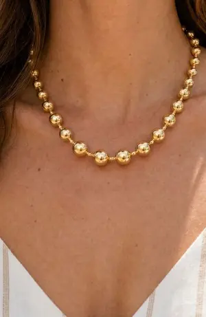Stella & Dot Sienna Graduated Beaded Necklace