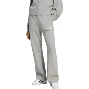 Adidas Essentials Wide Leg Knit Pants Medium Grey Heather
