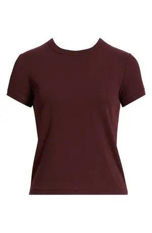 DL1961 Shrunken V-neck T-shirt