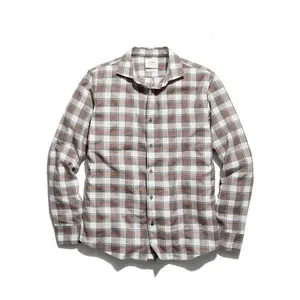 Billy Reid Check Melange Sport Shirt