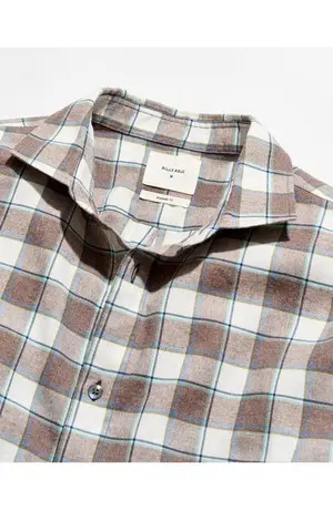 Billy Reid Check Melange Sport Shirt