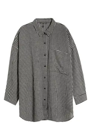 Eileen Fisher Classic Collar Long Shirt