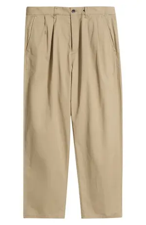 Rag & Bone Baggy Pleated Twill Chinos