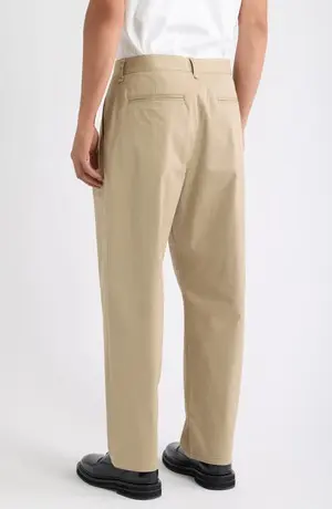Rag & Bone Baggy Pleated Twill Chinos