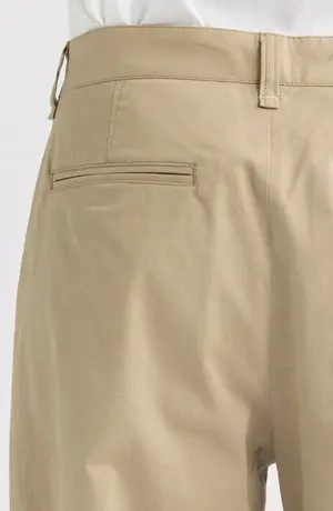 Rag & Bone Baggy Pleated Twill Chinos