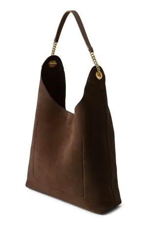 Veronica Beard Jour Suede Hobo Bag
