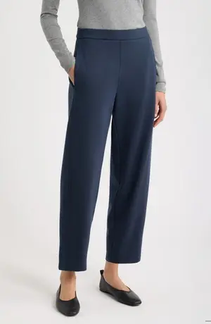 EILEEN FISHER Stretch Ankle Lantern Pants
