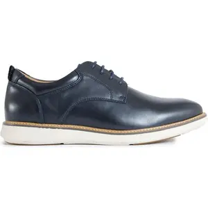 V.GAN LONDON Quinoa Plain Toe Casual Shoe - Navy
