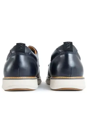 V.GAN LONDON Quinoa Plain Toe Casual Shoe - Navy