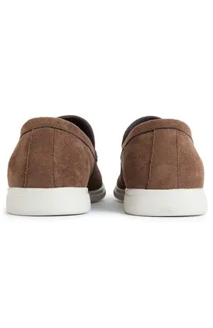 V.GAN LONDON Cashew Slip On Loafers - Dark Brown