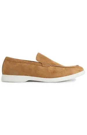 V.GAN LONDON Cashew Slip On Loafers Tan