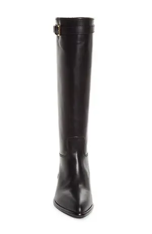 Prada Knee High Leather Boot