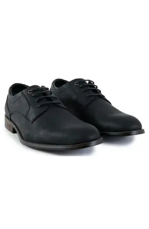 V.GAN LONDON Huckleberry Lace Up Derby Shoe - Black