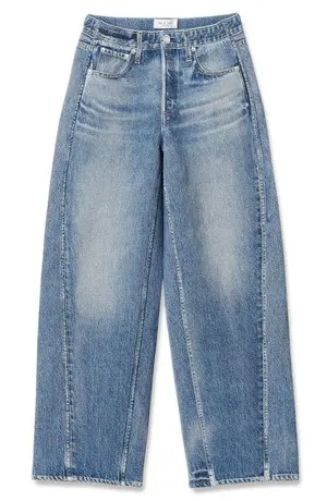 Rag & Bone Miramar Mallow High Waist Wide Leg Pull-on Pants