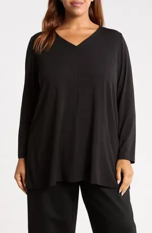 Eileen Fisher Tunic Top - Black
