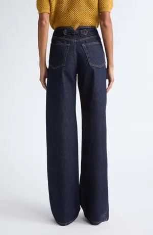 Ulla Johnson Jasmine Low Rise Straight Leg Jeans