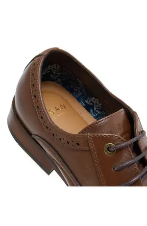 V.GAN LONDON Mocha Brogue Shoes