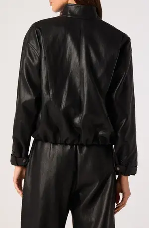 Astr The Label Jett Faux Leather Jacket