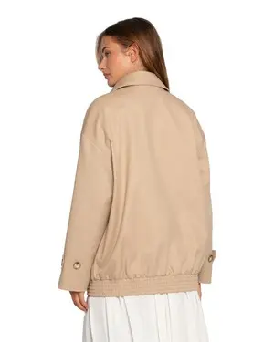 BELLE & BLOOM Weekend Trench Bomber Jacket