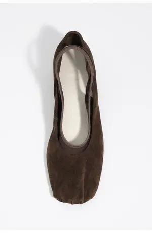 Bimba Y Lola Suede Tricot Court Shoe