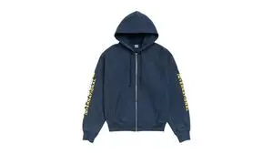 StÜssy Blade Zip Hoodie - Navy Blue