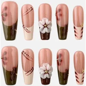 THE ONLY NAILS Maple Bloomnail Set - Red