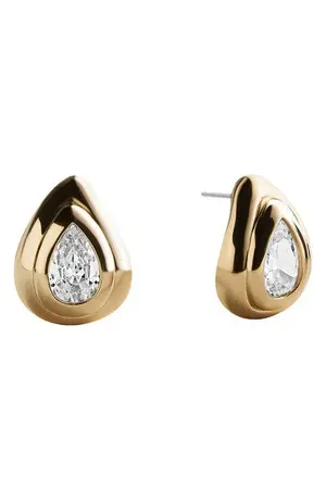 Baublebar Cassie Cubic Zirconia Stud Earrings - Clear