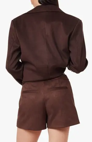 Habitual Faux Suede Micro Mini Shorts