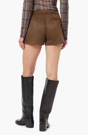 Habitual Faux Suede Micro Mini Shorts