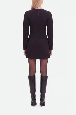 NOCTURNE Balloon Sleeve Structured Mini Dress