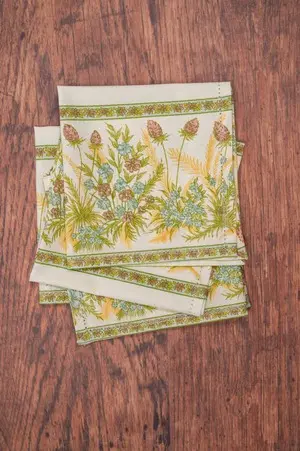 MODERN PRAIRIE Clover Luncheon Napkins