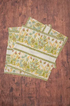 MODERN PRAIRIE Clover Luncheon Napkins