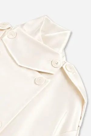 NOCTURNE Oversized Double Breasted Trench Coat