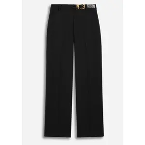 NOCTURNE Belted Straight Leg Trousers