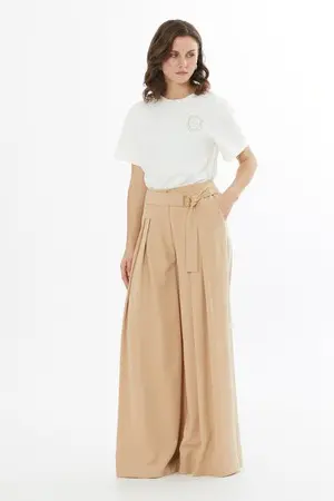 GIZIA Belted Trousers