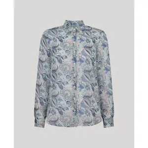 REALLY WILD CLOTHING Sophia Liberty Silk Classic Shirt