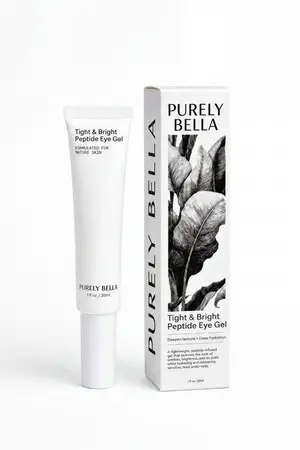 PURELY BELLA Tight & Bright Peptide Eye Gel - No Color