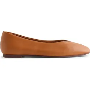 Madewell The Greta Glove Flat - Caramel