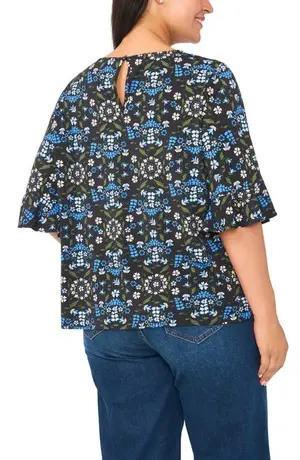 CECE DUPRAZ Ruffle Cuff Top