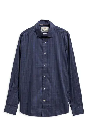 Barbour Harleton Tailored Fit Tartan Shirt - Midnight Loch
